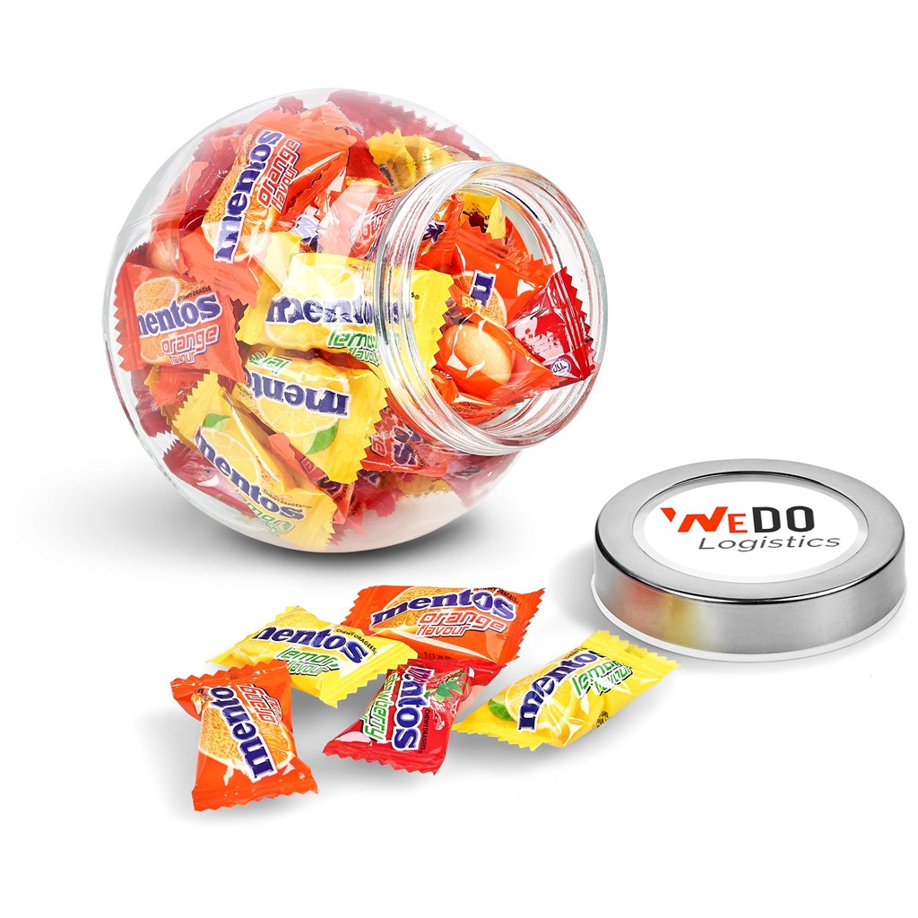 Mentos Classic Glass Candy Jar – Fruit - Branding & Beyond