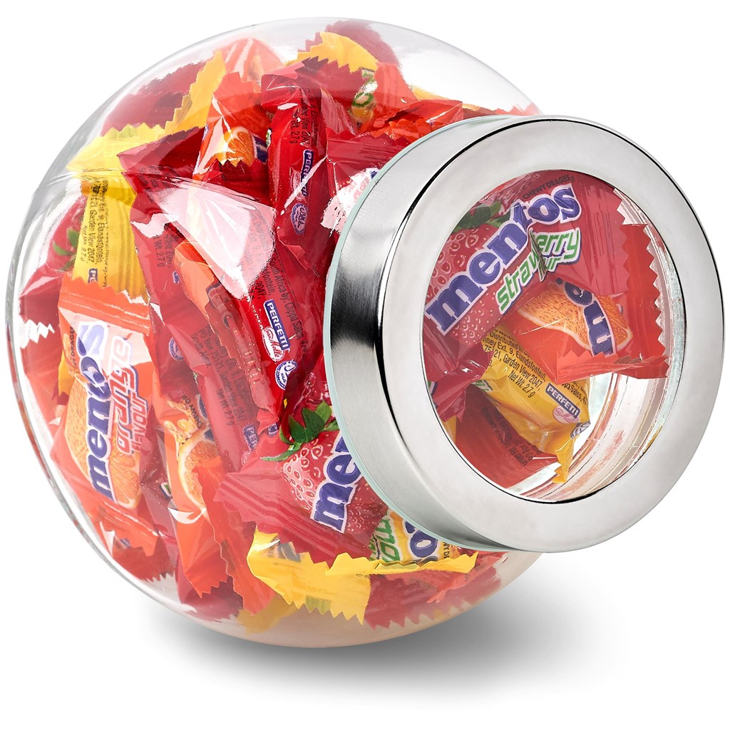 Mentos Classic Glass Candy Jar – Fruit - Branding & Beyond