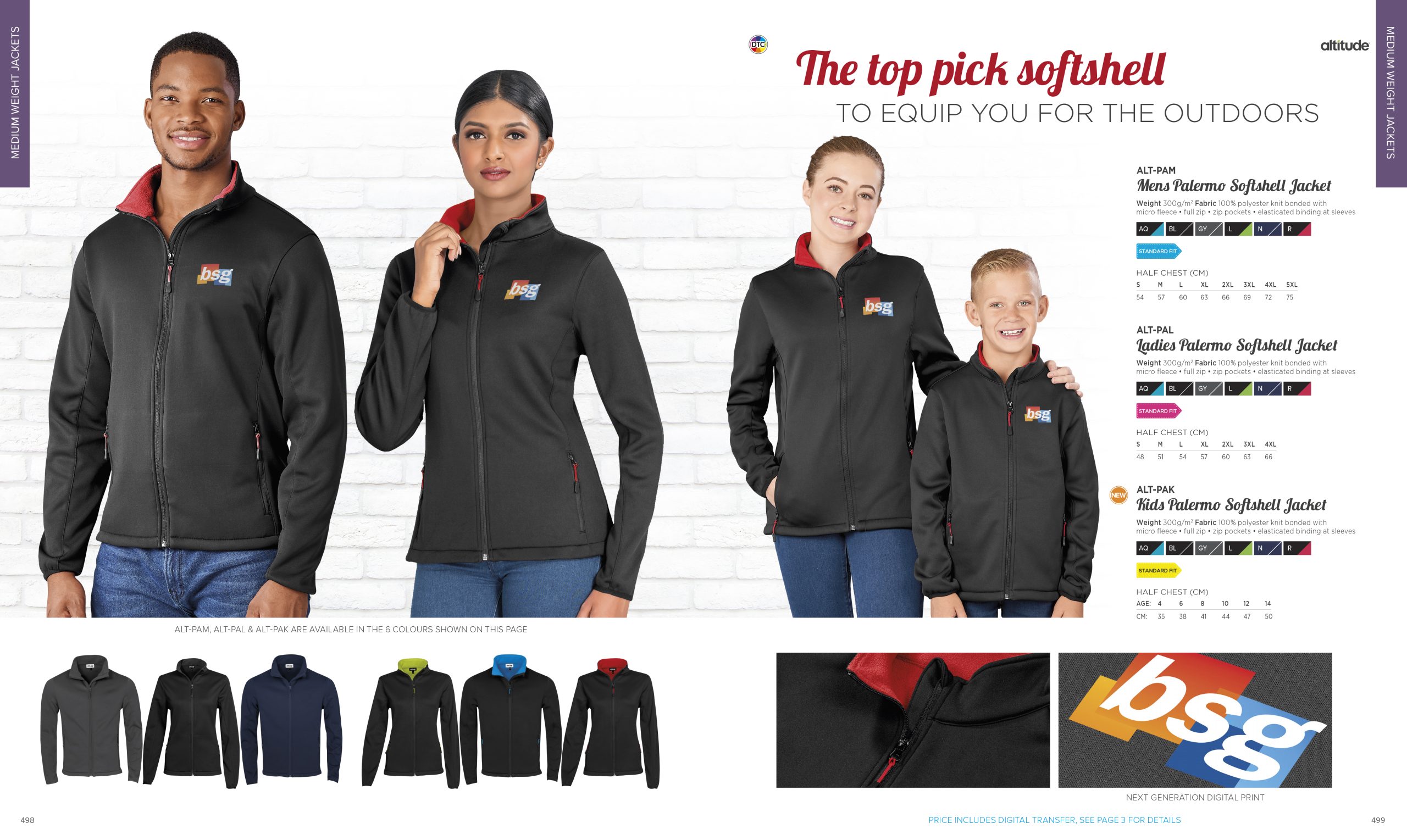 Mens Palermo Softshell Jacket - Branding & Beyond