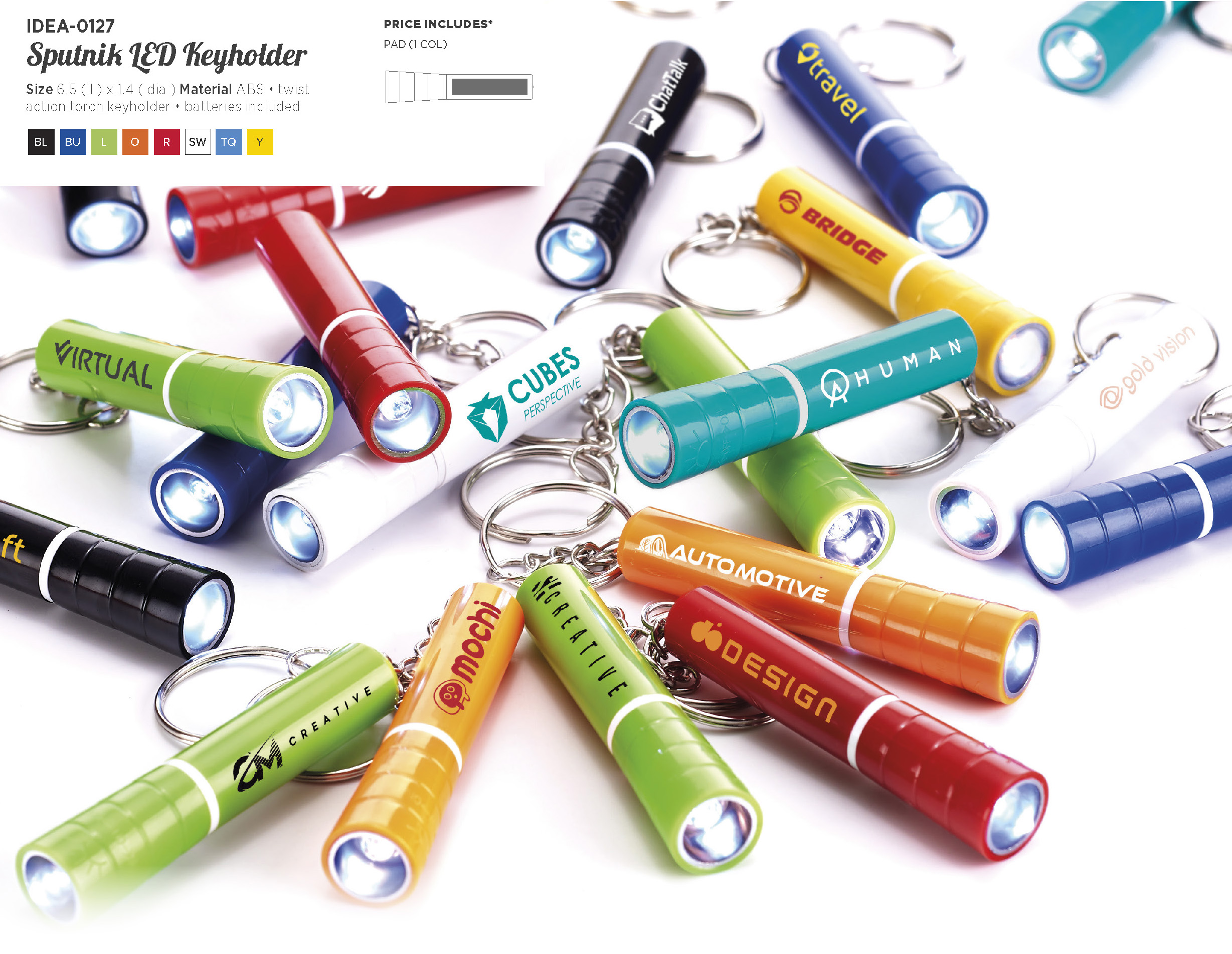 Altitude Sputnik Torch Keyholder - Branding & Beyond