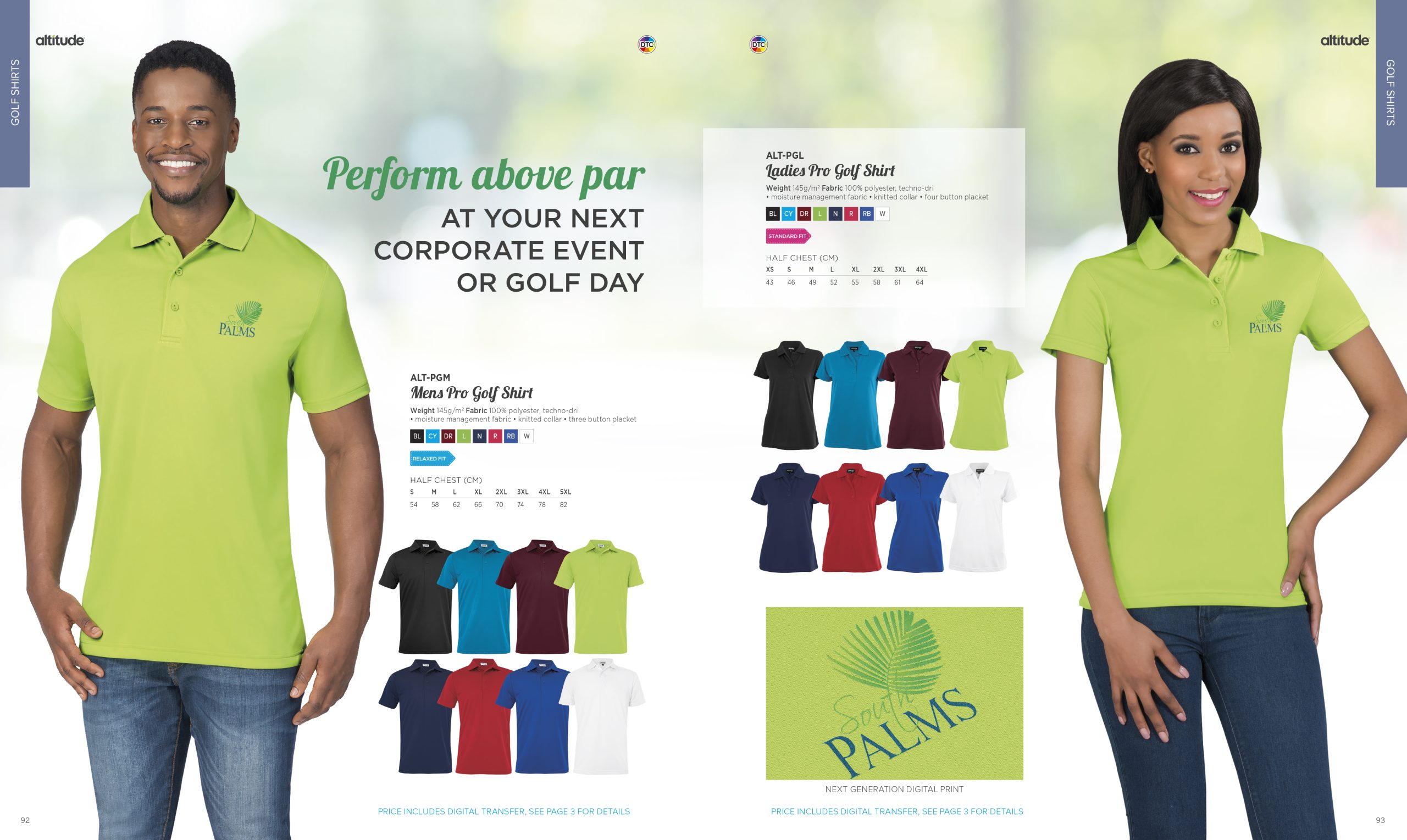 Mens Pro Golf Shirt - Branding & Beyond