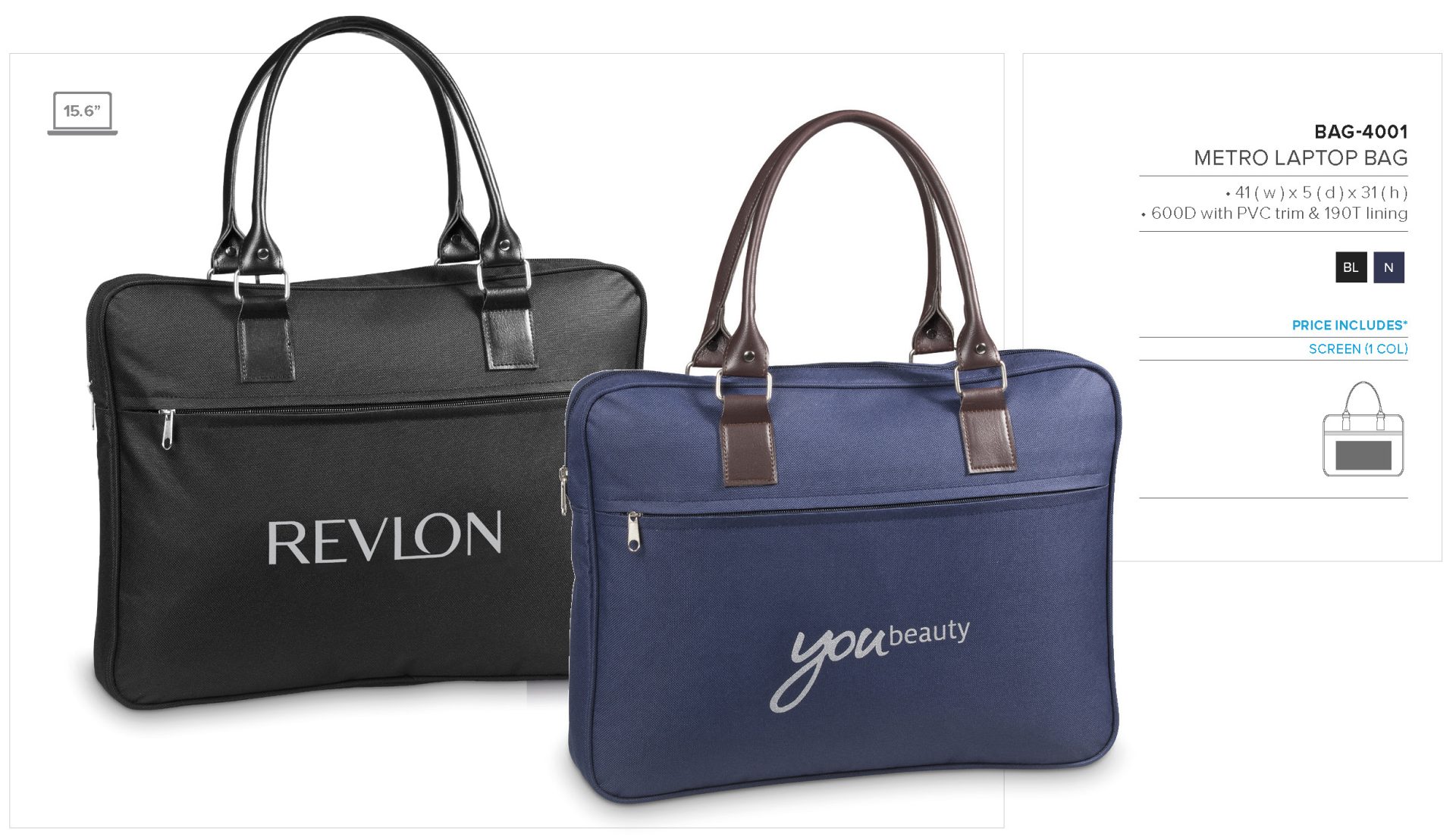 Metro Laptop Bag - Branding & Beyond