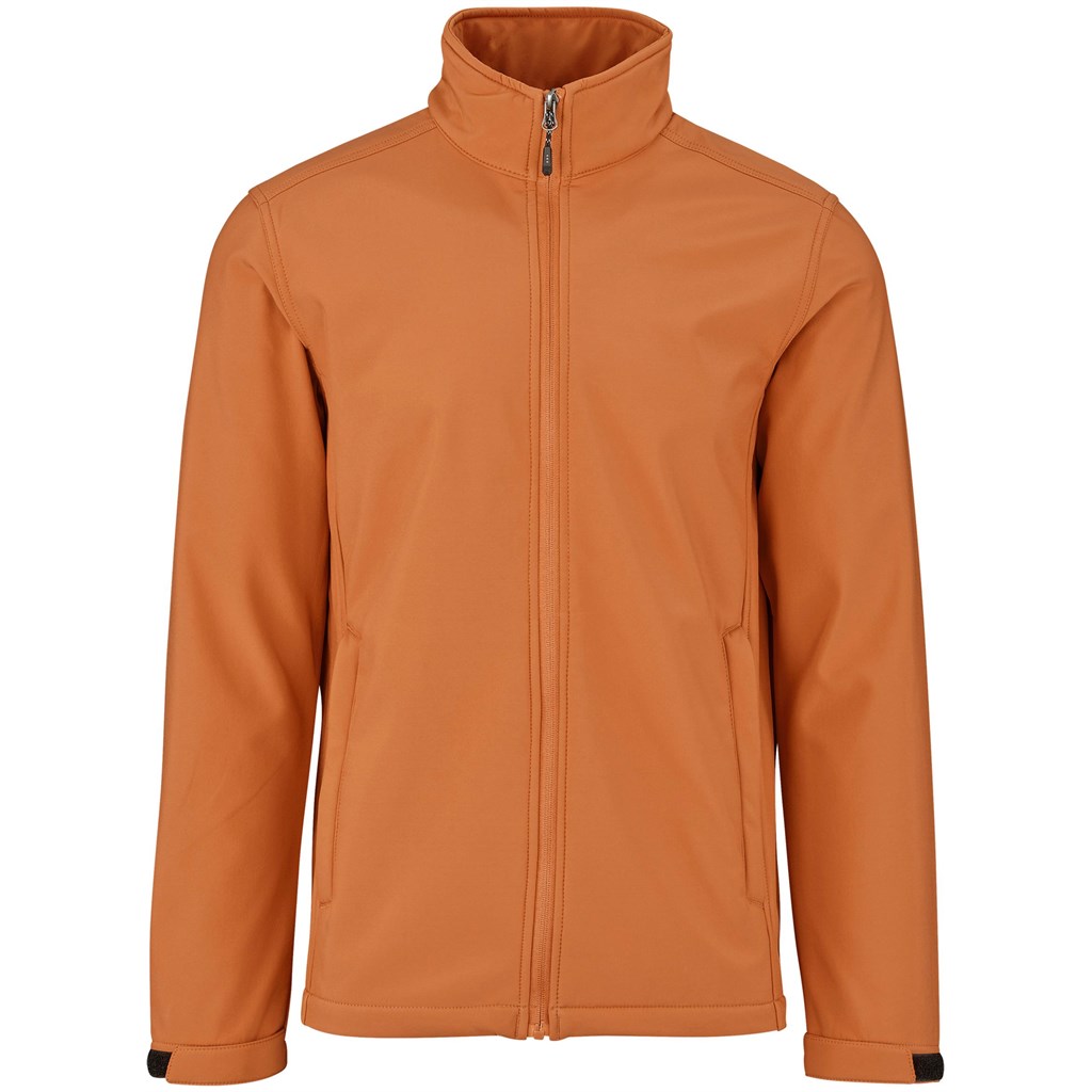 Mens Maxson Softshell Jacket – Orange - Branding & Beyond