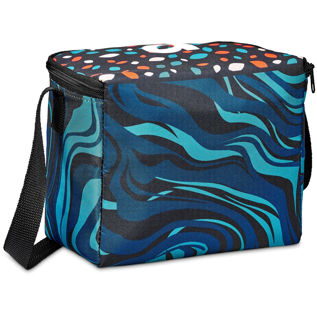 Sample Hoppla Sea Port 6 Can Cooler – Black - Branding & Beyond