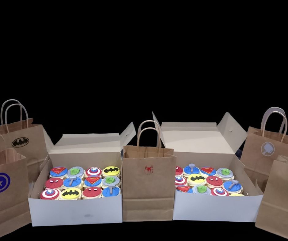 Personalised Themed Cakes Cup Cake – Branding & Beyond